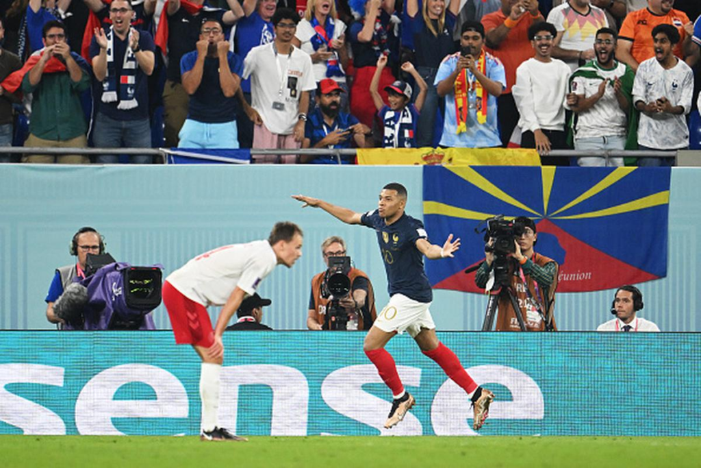 France defeated Denmark 2-1 to qualify for RO16 in 2022 FIFA World Cup