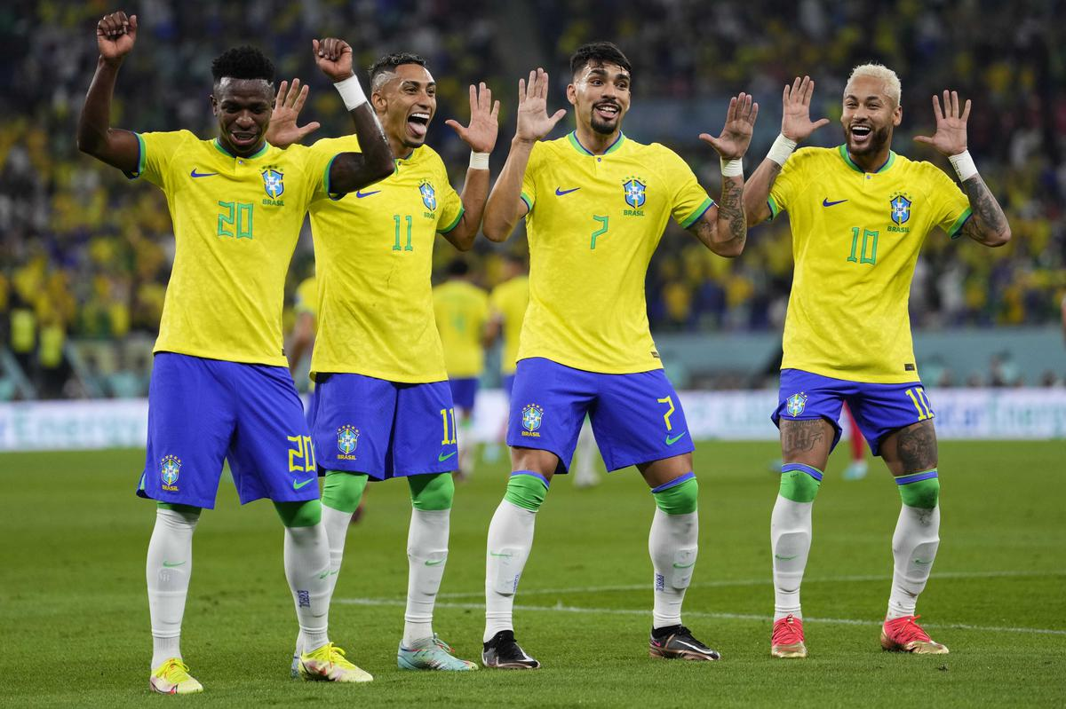 Five times Champion Brazil ease past South Korea 4-1 to face Croatia in ...