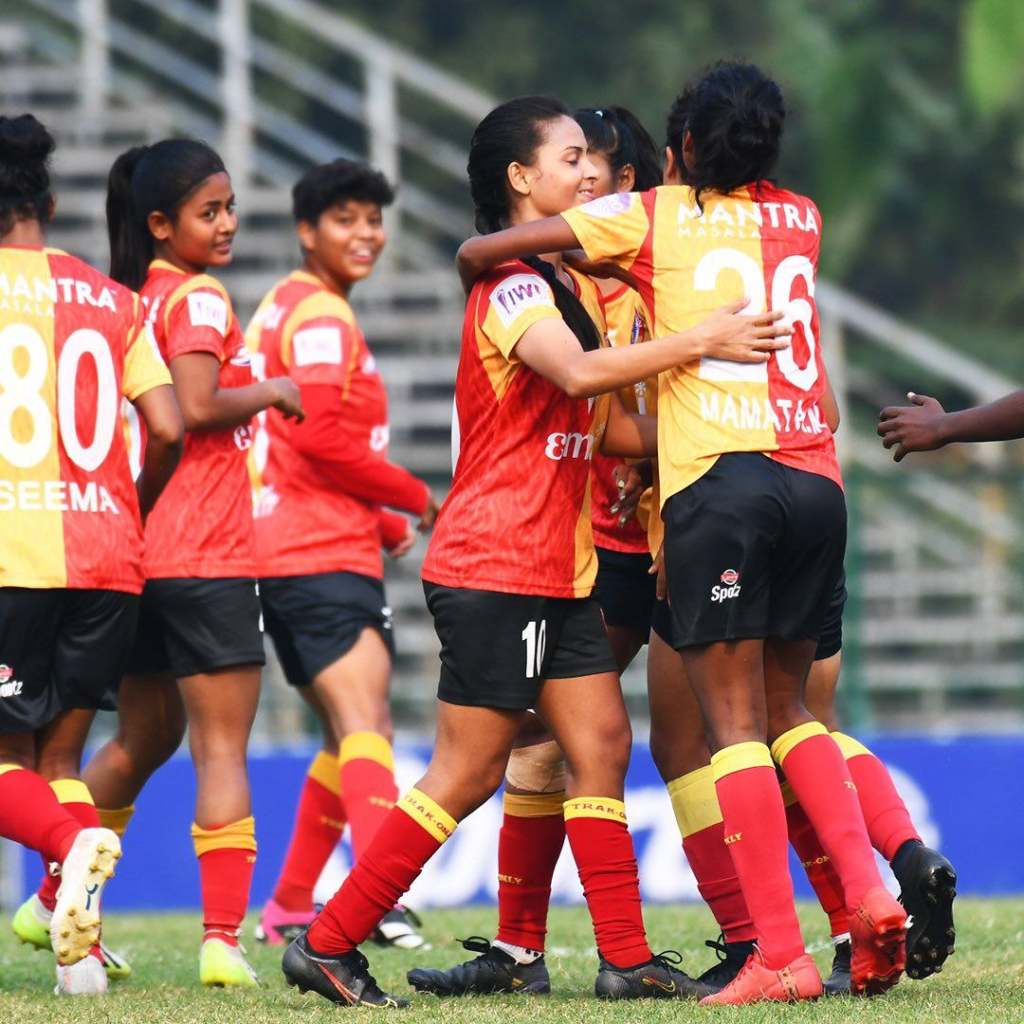East Bengal FC lost to Kickstart FC 3-1 In IWL 2023-24 At Kolkata