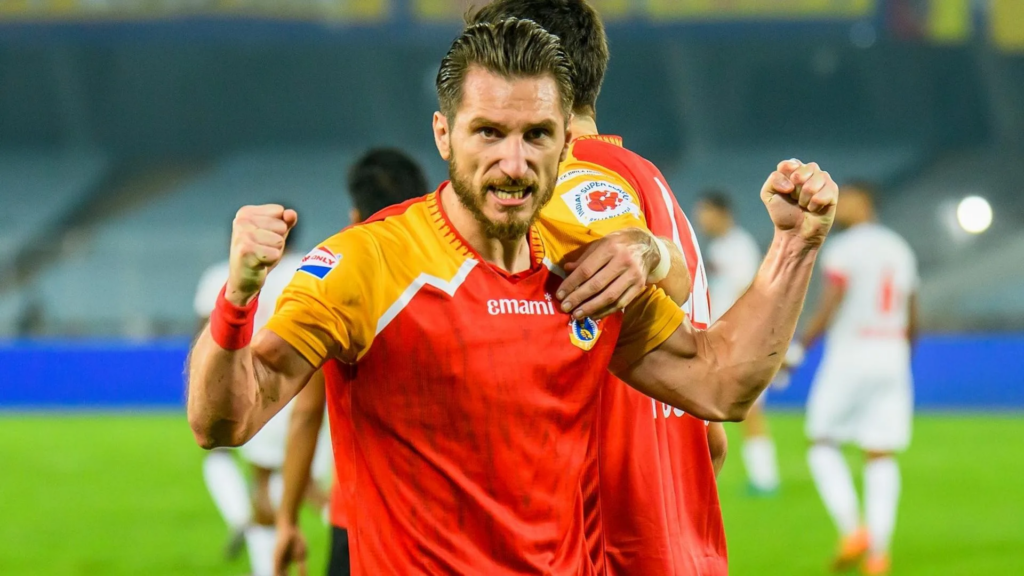 East Bengal FC defeated NorthEast United FC 1-0 in ISL 2024-25 at Kolkata
