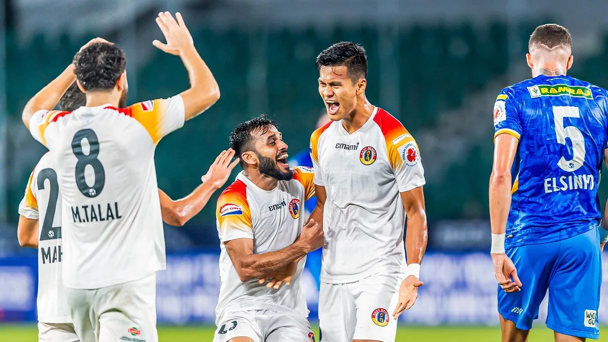 East Bengal FC defeated Chennaiyin FC 2-0 in ISL 2024-25 at Chennai